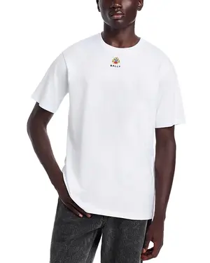 Bally Embroidered Logo Tee