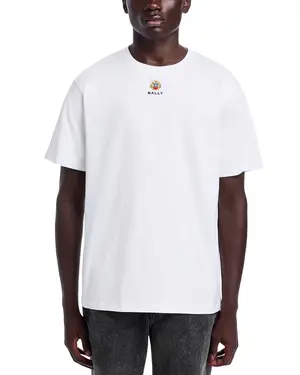 Bally Embroidered Logo Tee