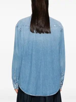 Polo Ralph Lauren Distressed Denim Shirt - Blue