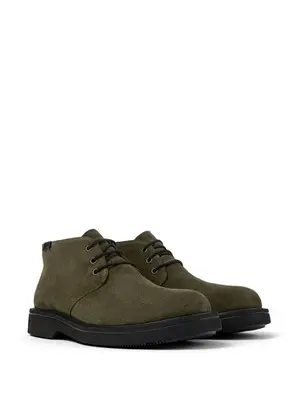 Camper Norman Lace-up Boots - Green