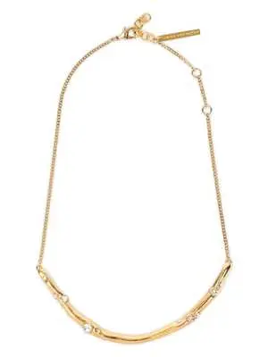 Dries Van Noten Crystal-embellished Necklace - Gold