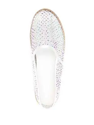 LE SILLA Gilda Crystal-embellished Espadrilles