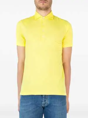Fedeli Fine-knit Polo Shirt