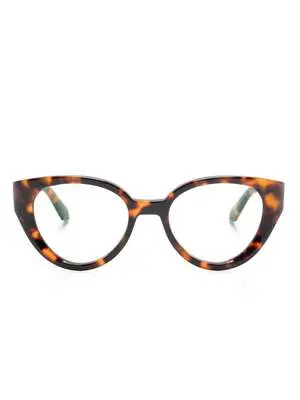 Off-White Optical Style 62 Glasses - Brown