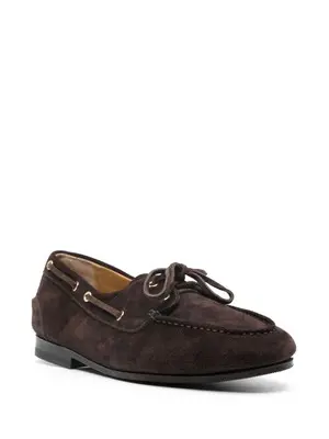 Bally Plume Boat Shoes - Brown