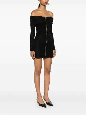 Elisabetta Franchi Lurex Mini Dress