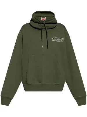 Kenzo Logo-embroidered Hoodie