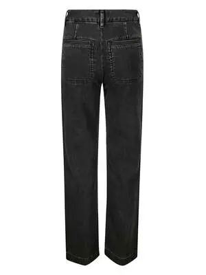A.p.c. Black Wash Jeans For Women