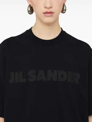 JIL SANDER Logo T-shirt - Black