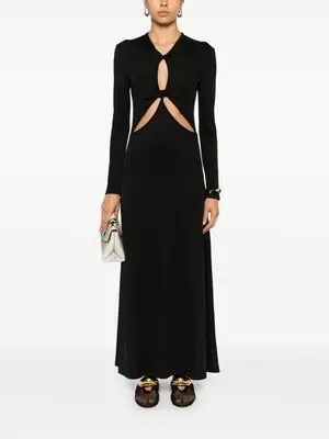 Christopher Esber Open Twist Anglaise Dress