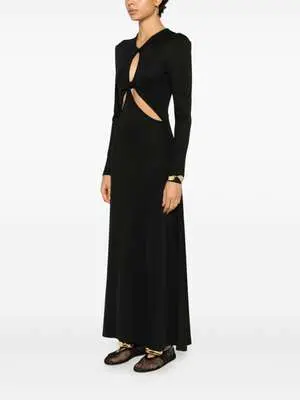 Christopher Esber Open Twist Anglaise Dress