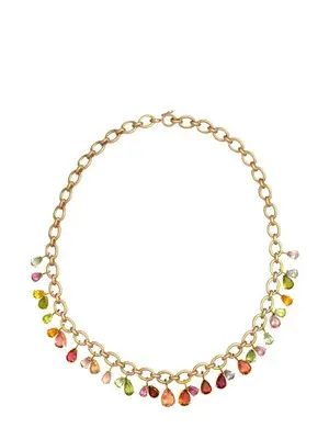 Irene Neuwirth 18kt Yellow Tourmaline Gemmy Gem Necklace - Gold