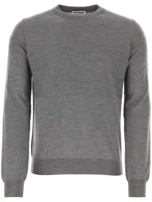 JIL SANDER Round-neck Virgin Wool Sweater
