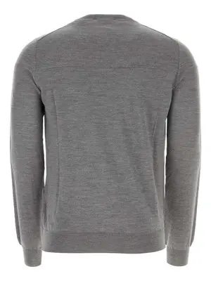 JIL SANDER Round-neck Virgin Wool Sweater