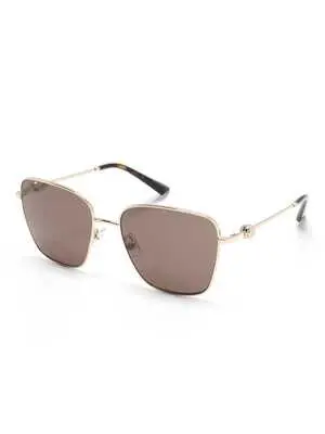 JIMMY CHOO Square Oversized Sunglasses