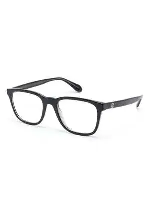 Giorgio Armani Wayfarer Frame Eyeglasses - Black