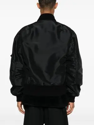 Sacai Twill Bomber Jacket - Black