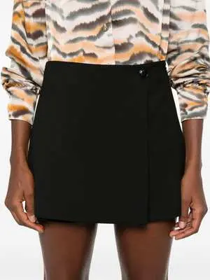 TWINSET Wrap-around Thigh-length Shorts