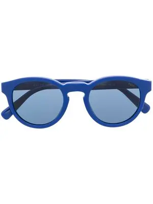 POLO RALPH LAUREN EYEWEAR Polo Ralph Lauren Round-frame Sunglasses - Blue