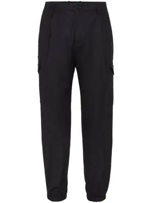 Brunello Cucinelli Cargo-pocket Wool Tapered Trousers