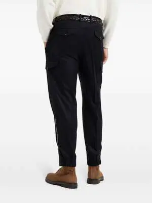 Brunello Cucinelli Cargo-pocket Wool Tapered Trousers