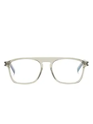 Saint Laurent Square-frame Sunglasses - Brown
