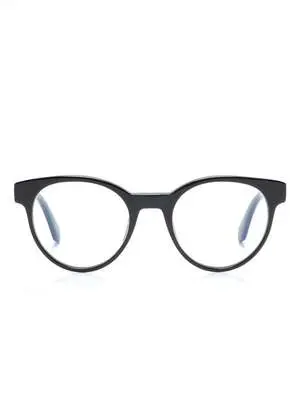 Off-White Round-frame Glasses - Black