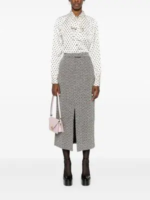 SELF-PORTRAIT Polka-dot Blouse