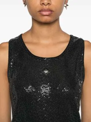 Mcm Logo-patch Tank Top