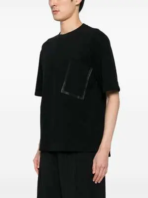 CROQUIS Loose Short Sleeves T-shirt - Black