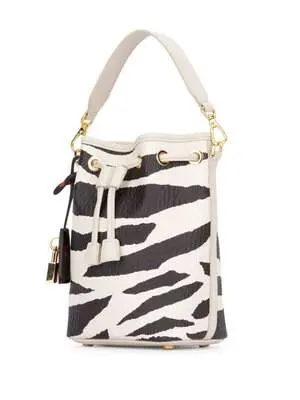Mcm Dessau Bucket Bag - Black