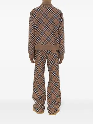 Burberry Vintage Check Zip-up Bomber Jacket - Neutrals
