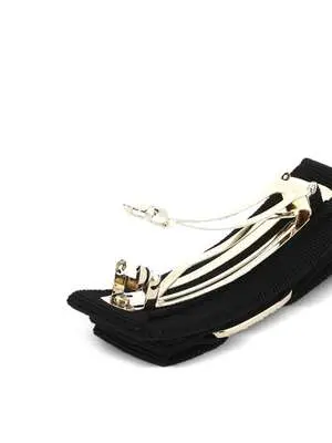 FERRAGAMO Vara Bow Hair Clip - Black