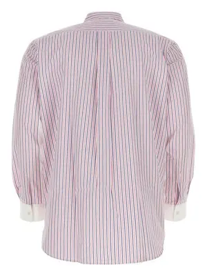 Comme Des Garçons Pinstripe-print Shirt