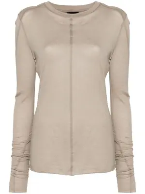 THOM KROM Seam-detail T-shirt