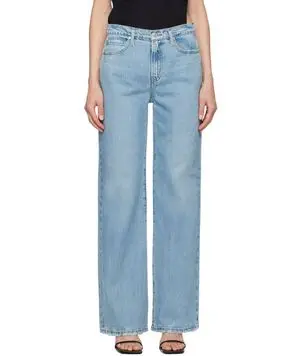 FRAME Le Jane Wide Leg Jeans - Ziggy