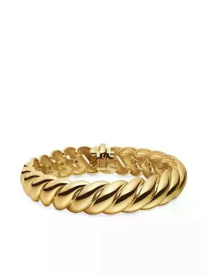 David Yurman 18kt Yellow Sculpted Cable Bracelet