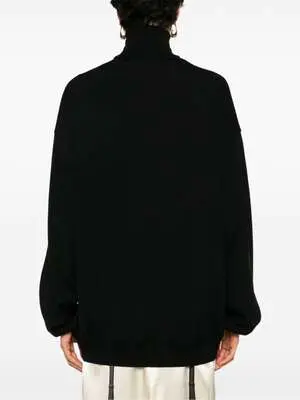 Moschino Plaque Sweater - Black