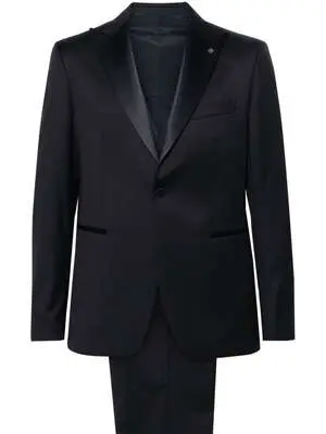 Tagliatore Virgin Wool Suit - Blue