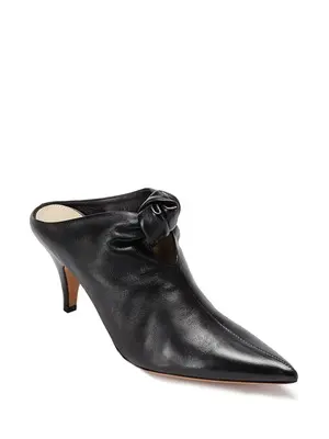 Khaite Rowan 75mm Mules - Black