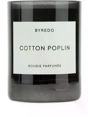Byredo Cotton Poplin Scented Candle - Black