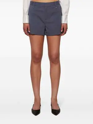 DION LEE Riveted Tailored Shorts - Grey