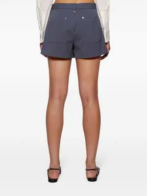 DION LEE Riveted Tailored Shorts - Grey
