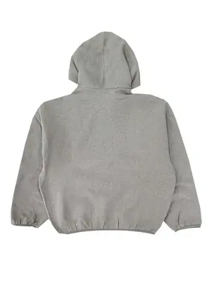 Fear Of God Front Logo Patch Hoodie - Grey