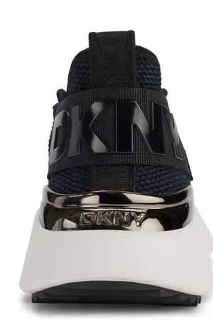Dkny Zayley Knit Sneakers - Midnight Navy