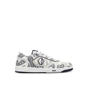 Dior B27 Leather Sneakers - White
