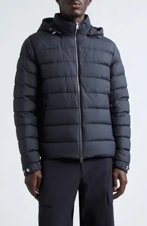 Moncler Arneb Down Puffer Jacket - Black