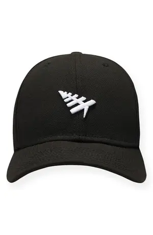PAPER PLANES Icon Ii Dad Twill Cap - Black