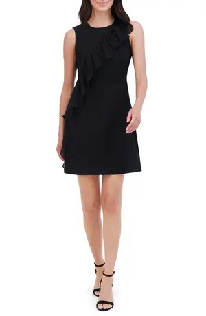 Eliza J A-line Ruffle Dress