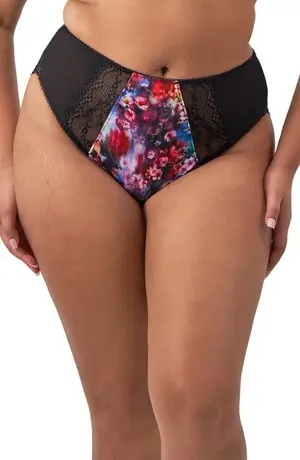 Elomi Lucie High Leg Briefs - Cherry Blossom